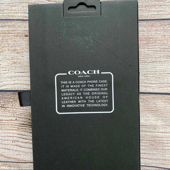 Coach | Accessories | Coach Iphone 1 Phone Case | Poshmark